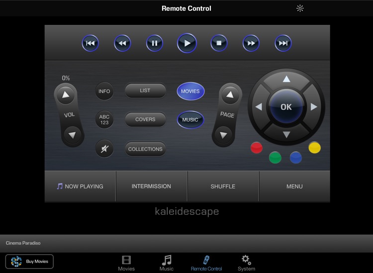 Kaleidescape Second Screen by Kaleidescape, Inc.