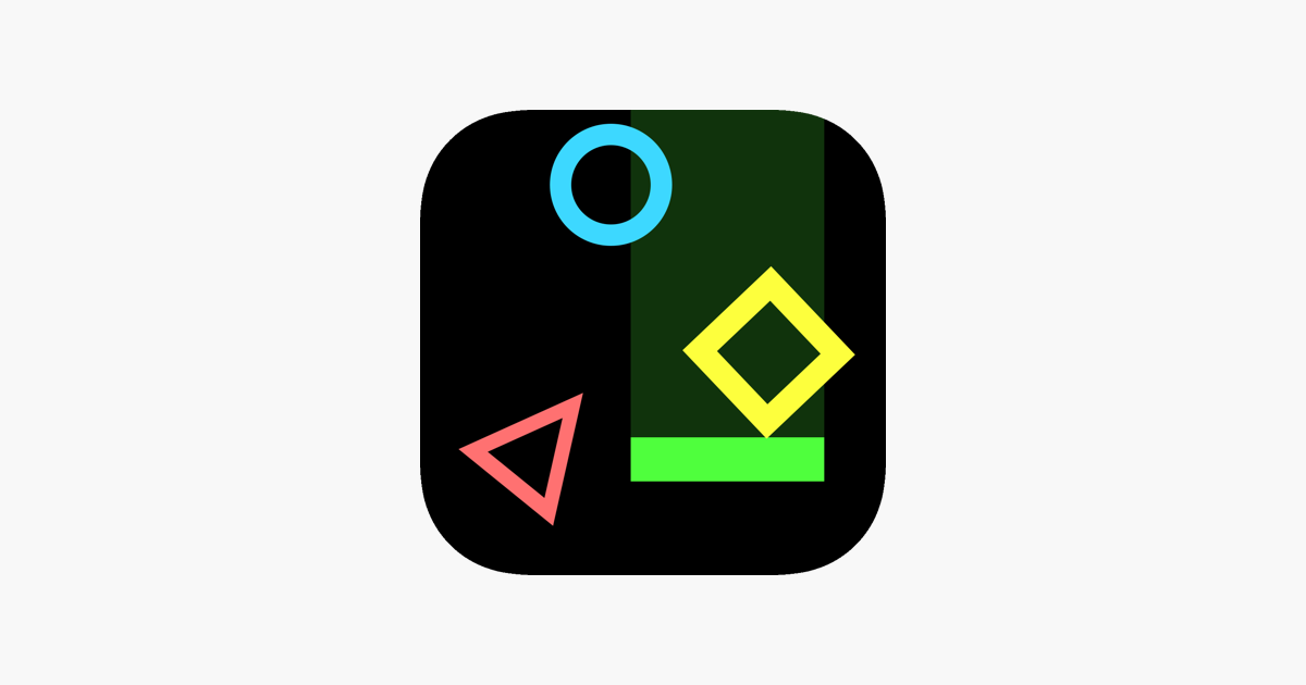 ‎catch color geometry tiles - addictive arcade game on the App Store