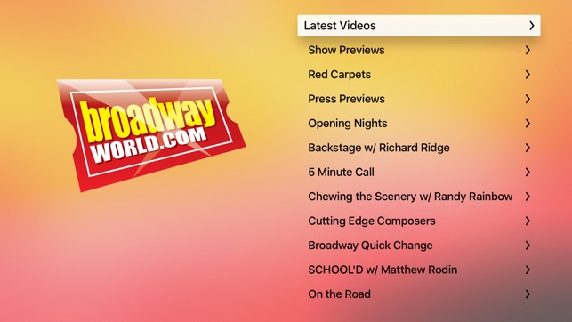 Broadway World Logo