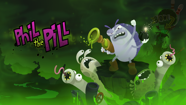 【iOS APP】Phil The Pill 動作益智冒險遊戲~英雄菲爾 – Dr.愛瘋 APP Navi