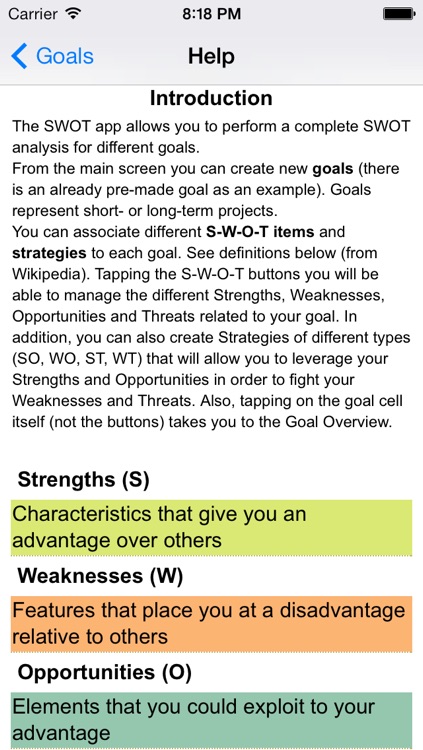SWOT Analysis by asilva