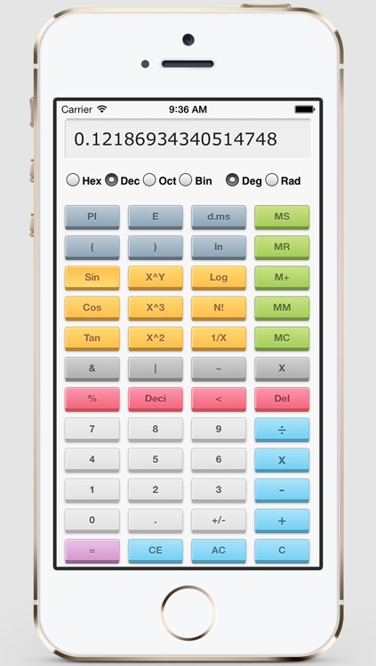 Color Scientific Calculator Pro - 3D One Screen Scientific Calculator ...