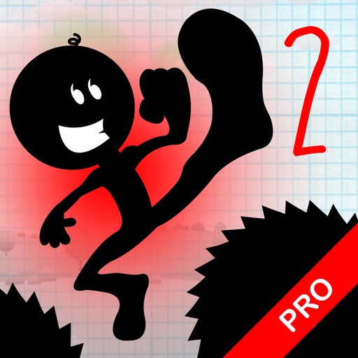 Stick-Man Stuntman Dash 2 PRO - A running jumping sprinter game with ...
