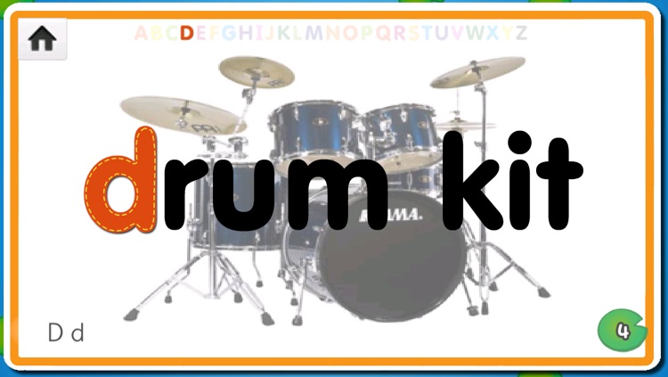 ABC Alphabet Musical Instrument FlashCards Free by FunFunSoft