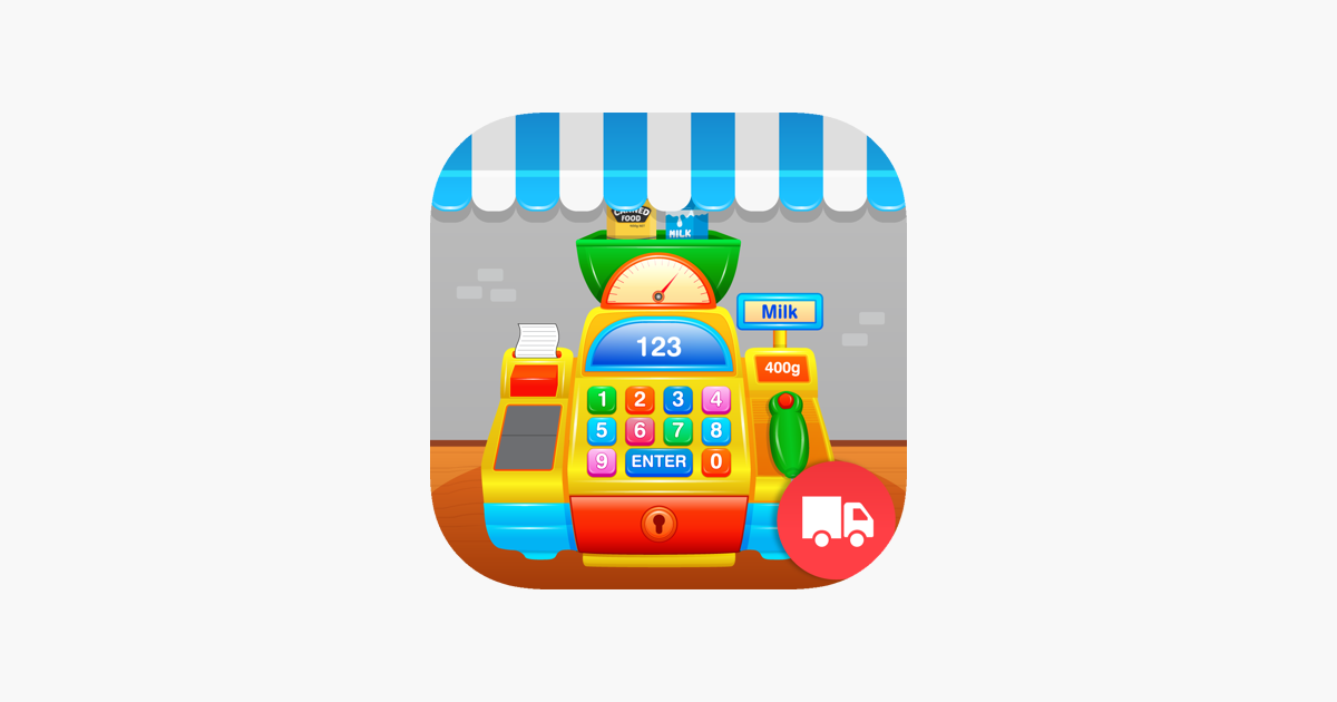 ‎App Store에서 제공하는 My First Cash Register Lite - Store Shopping Pretend ...