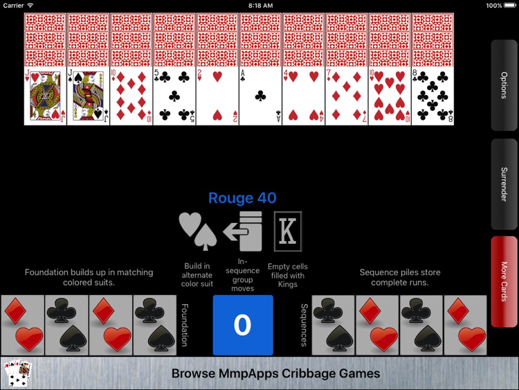 Rouge 40 Solitaire by MmpApps Corp.