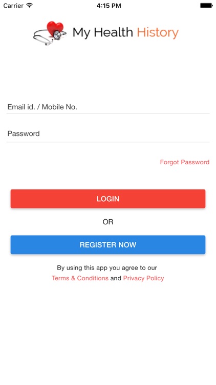 My Health History by Gaurav Chandra