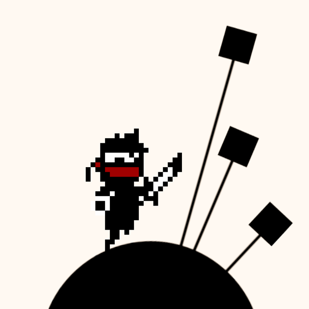 ‎Super Ninja Square Attack on the Mac App Store