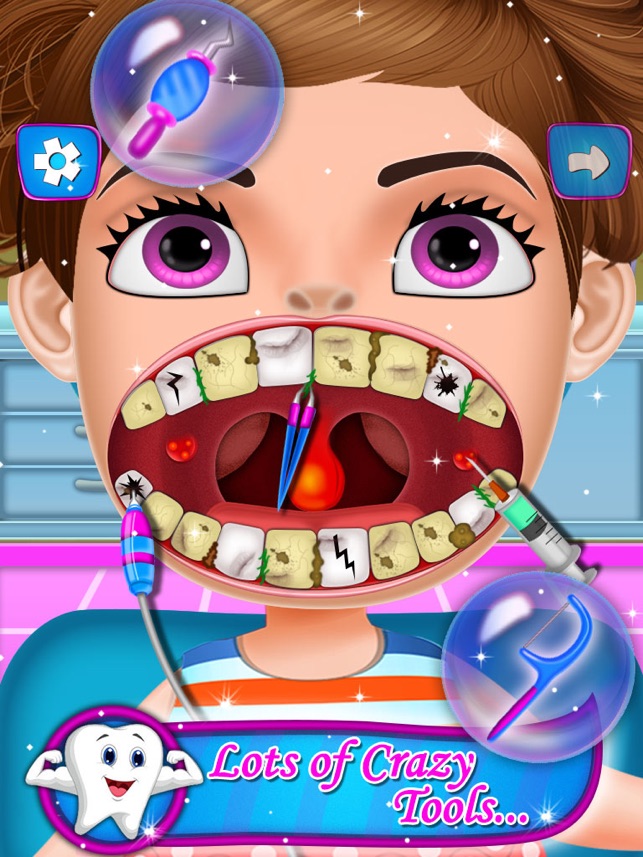 Crazy Dentist Games