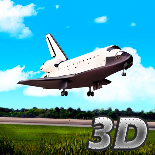 Space Shuttle Landing Simulator 3D Free by Games Banner Network