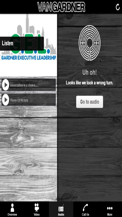 Van Gardner app by Erik Ramos