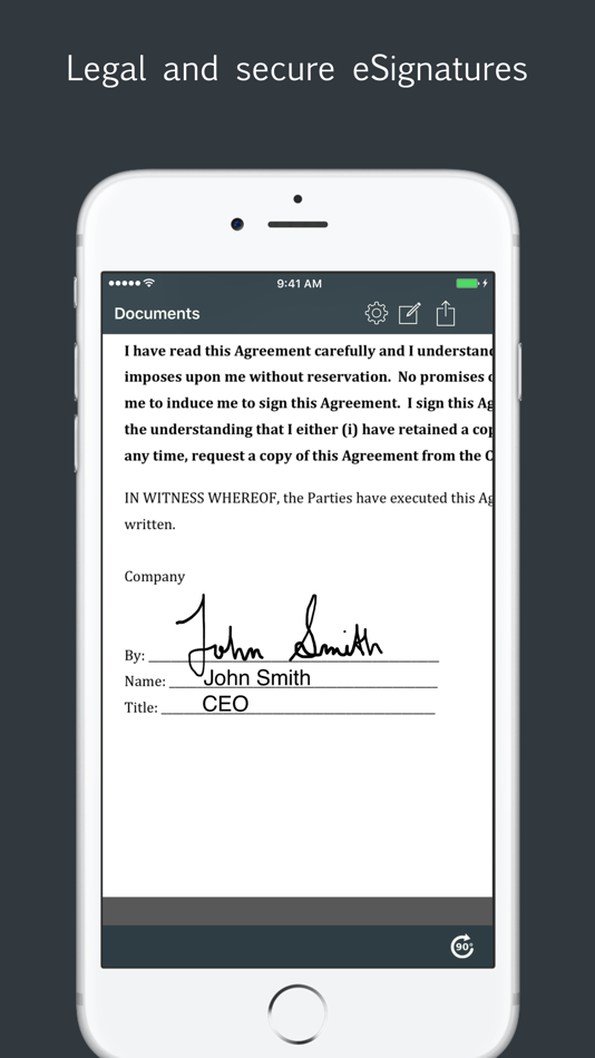 Sign by JotNot - fill and sign PDF form or sign PDF document (由 MobiTech 3000 LLC) - (iOS 應用程式 ...