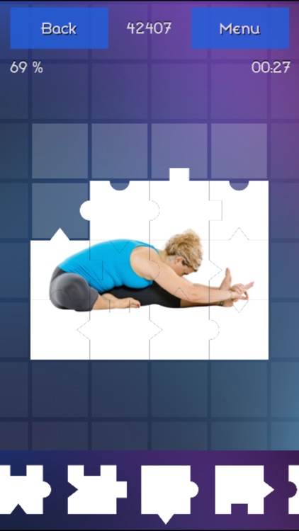 Puzzle Yoga Poses by Zaharina Dana