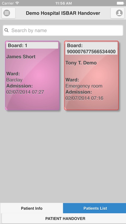 ISBAR Patient Handover MDT APP by Ranesys.com by Ranesys