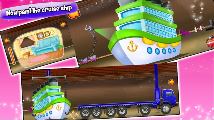 Kids Cruise Ship Factory – Build, design & decorate boat in this fun ...