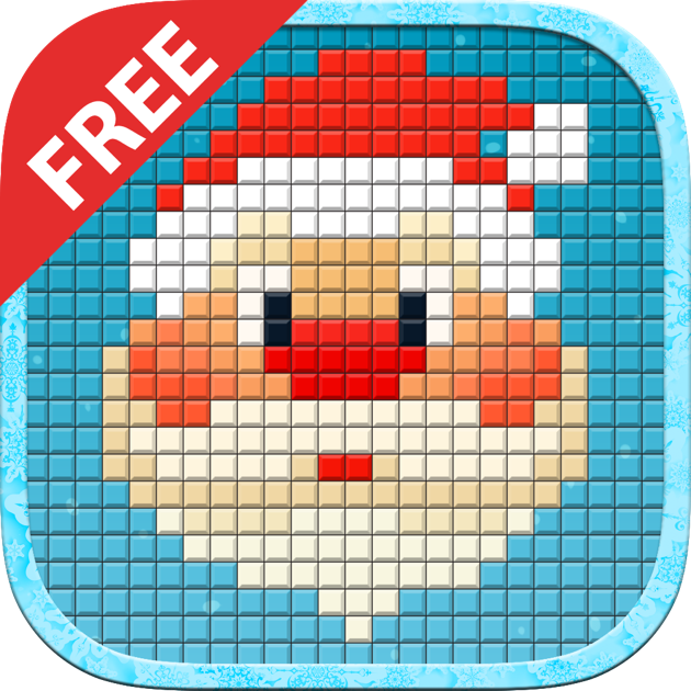 ‎Christmas Griddlers: Journey to Santa Free — Nonogram japanese pixel ...