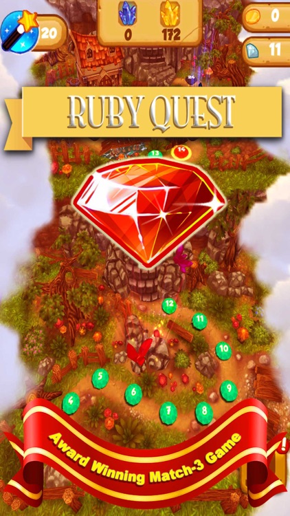 Ruby Quest Mania - Match 3 by NuOxygen