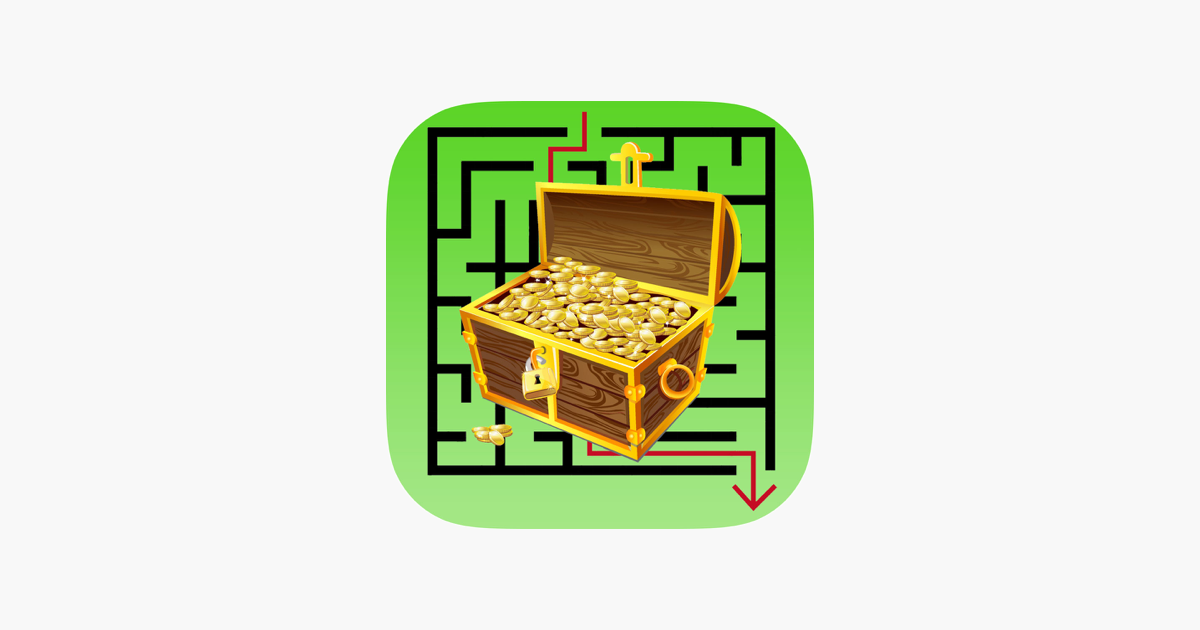 ‎app Store에서 제공하는 미로 색칠 공부는 어린이를위한 무료 게임을 미로에서 보물을 찾기 위해 알아보기