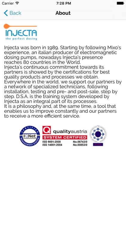 Injecta Mobile by Injecta SRL a Socio Unico