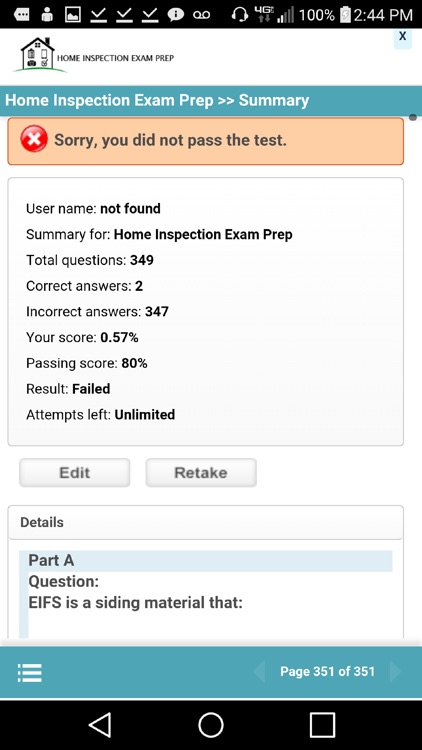 Home Inspection Exam Prep by Home Inspection Report LLC