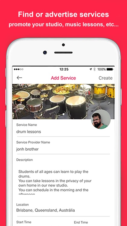 Come Together: Social Music App by ALL ADAPT PTY LTD