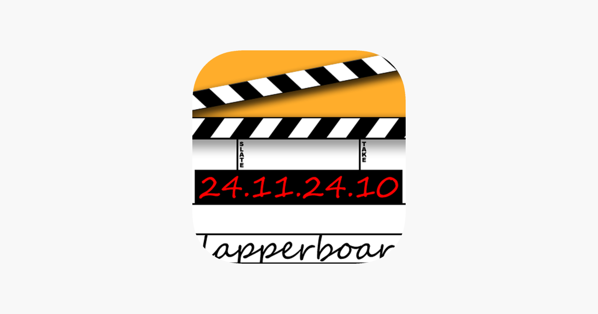 Clapperboard / Clapboard Slate」をApp Storeで