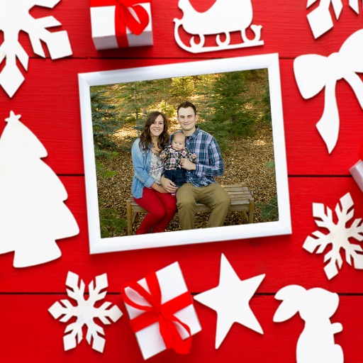 Christmas Photo Frame - Magic Frames by Jivani Shraddhaben