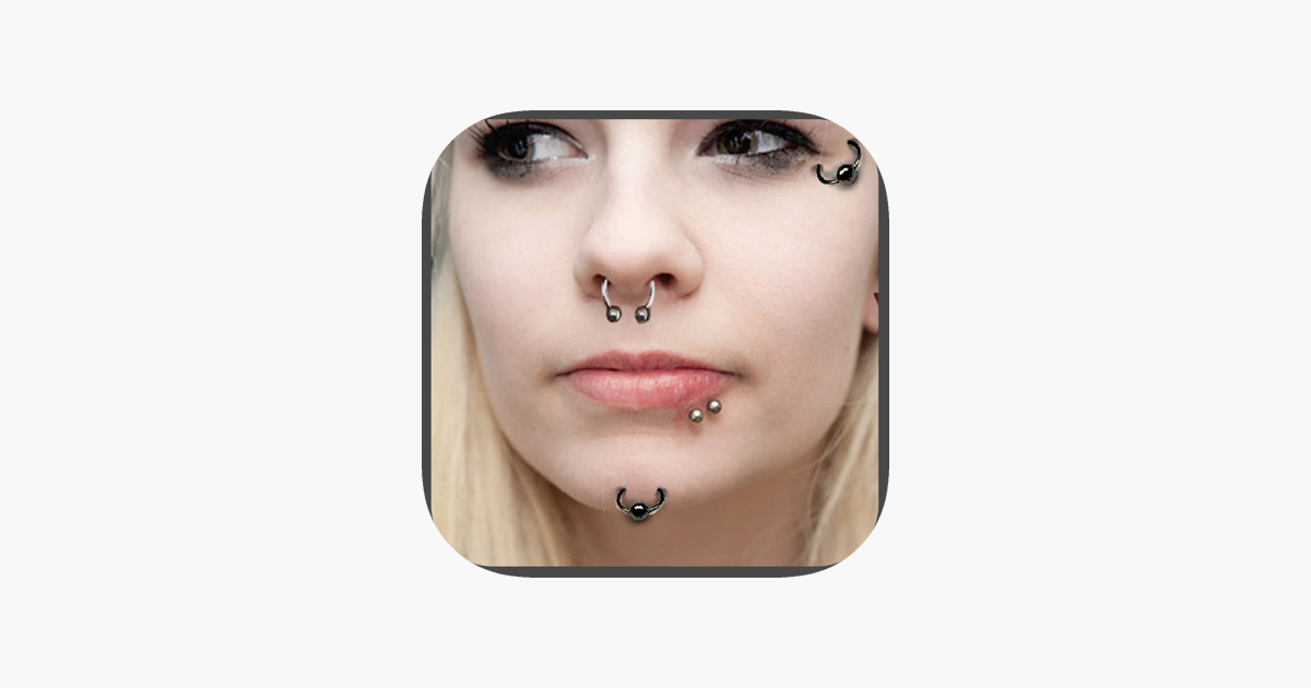 ‎Piercing Photo - Free Body Piercing Booth on the App Store