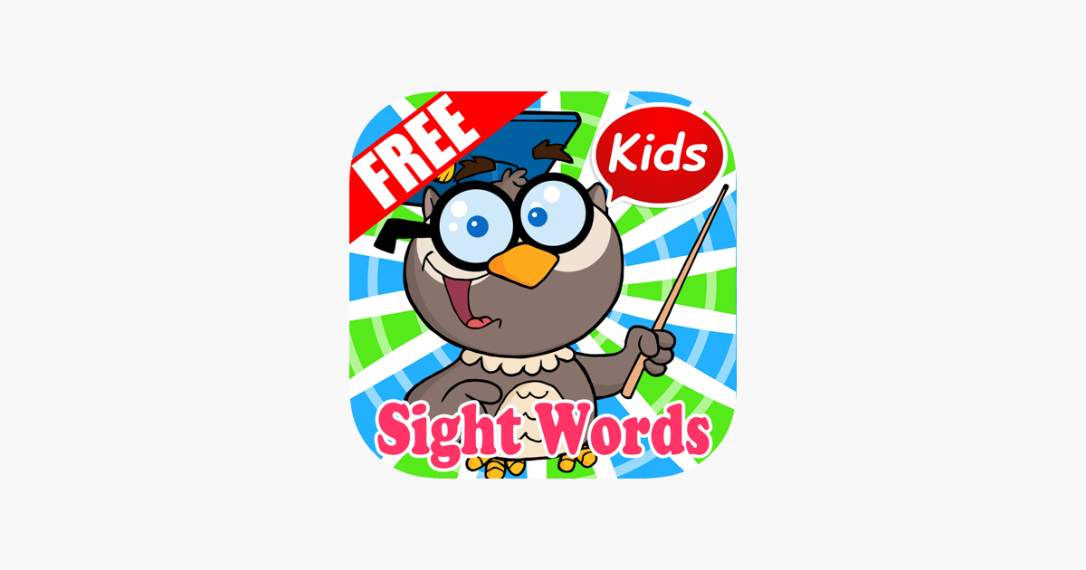 ‎Preschool Kindergarten Sight Word Flashcards Games on the App Store