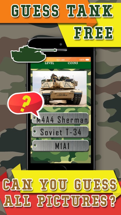 Tanks Battle Of World Quiz Guess Trivia Free Game by Pradit Jaipuang