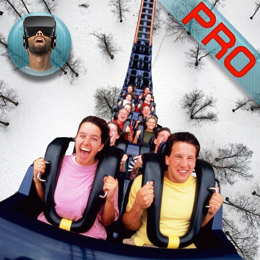VR Roller Coaster Ride: Winter Amusement Park Pro by A V Logix