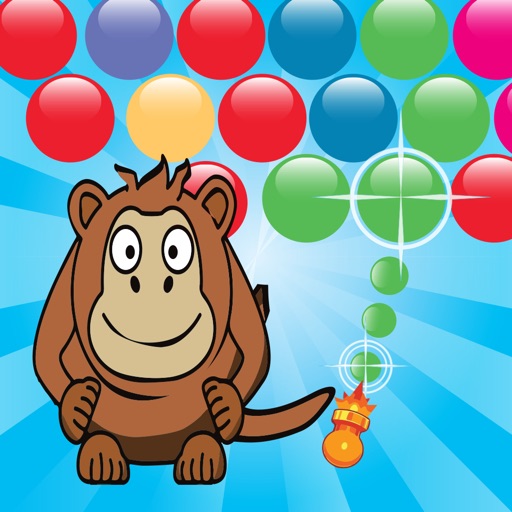 Adventure Monkey Bubble Shooter for Kids Free Play by Arnut Marpintra