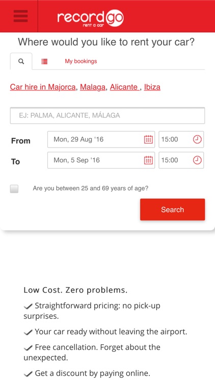 Record Go car hire by Record Go Team