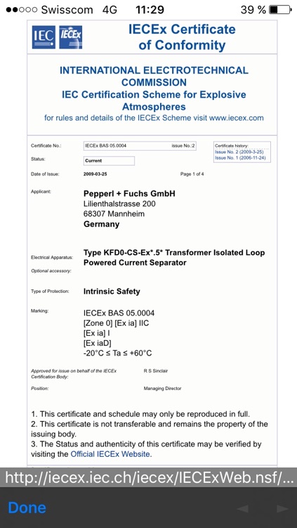 Ex Equipment by IEC (International Electrotechnical Commission)