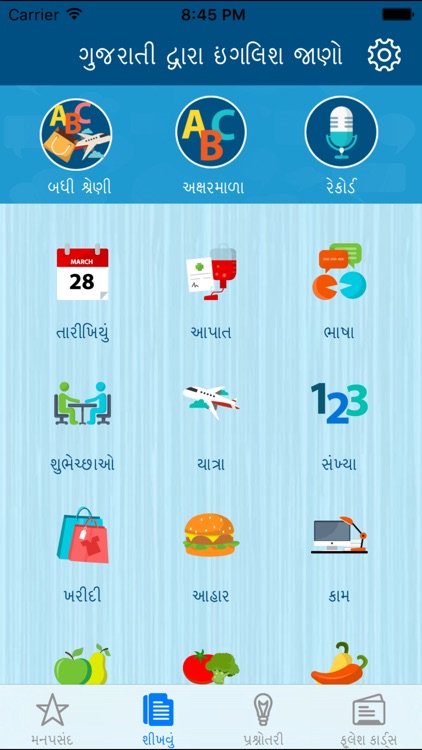 Learn English Via Gujarati by Sagar Yerunkar