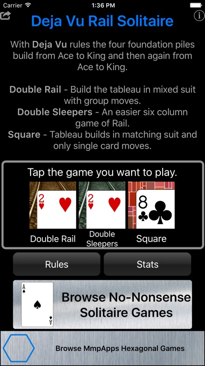Deja Vu Rail Solitaire by MmpApps Corp.