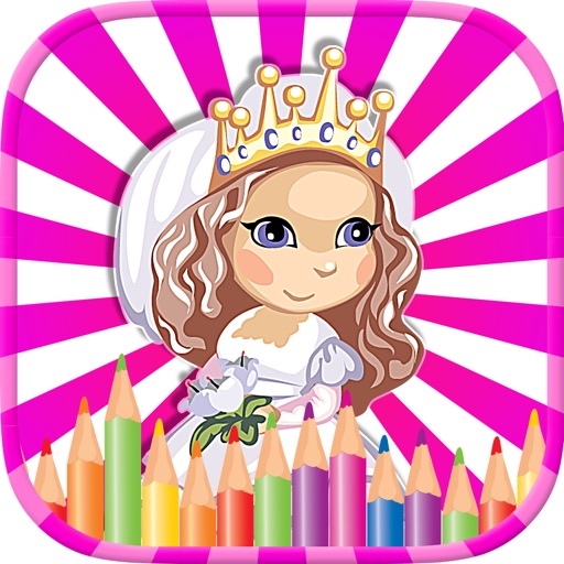 Little Princess Coloring Book - Finger Painting Game for Kids by ...