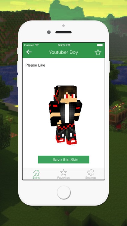 HD Boy Skins for Minecraft Pocket Edition by Apx Web