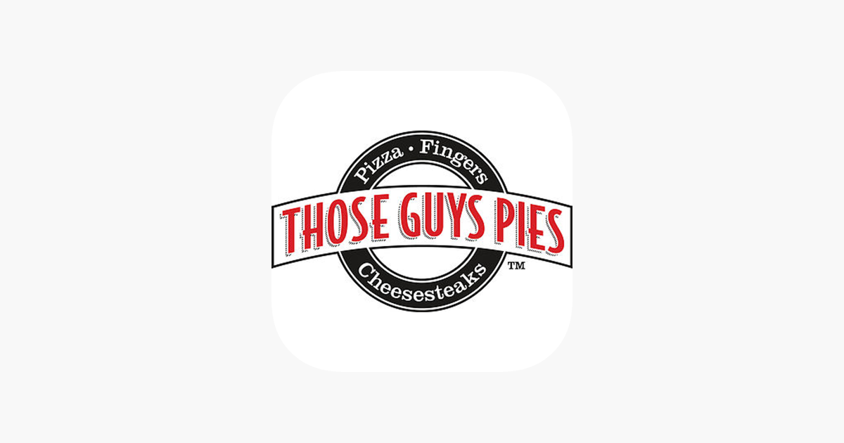 ‎Those Guys Pies - Pizza, Fingers & Cheese Steaks on the App Store
