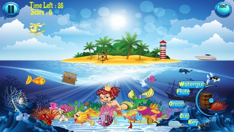 Princess Mermaid Hidden Object by Ergun Akgun