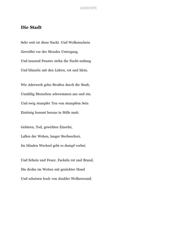 Die schönsten Gedichte - Deutsche Klassiker des Expressionismus (Illustrierte Ausgabe) by Georg ...