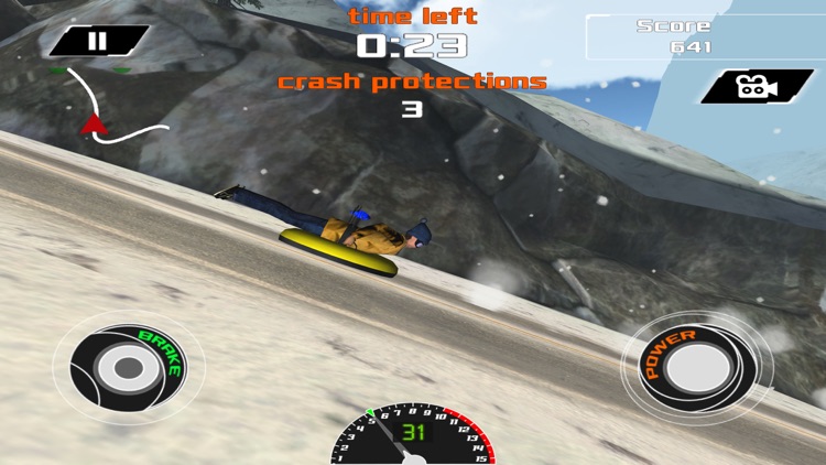 Alpine Road Sledding - eXtreme Crazy Winter Snow Racing Adventure Game ...