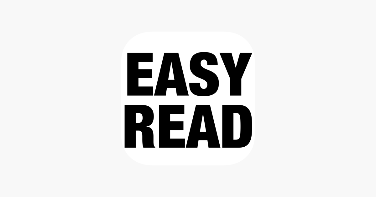 ‎Easy Read - Large Text on the App Store