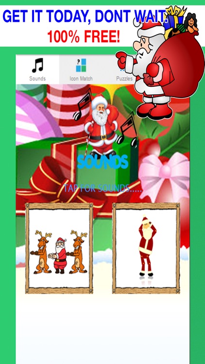 Santa Clause Games for Toddlers - Puzzles and Sounds by Marco Baatjes