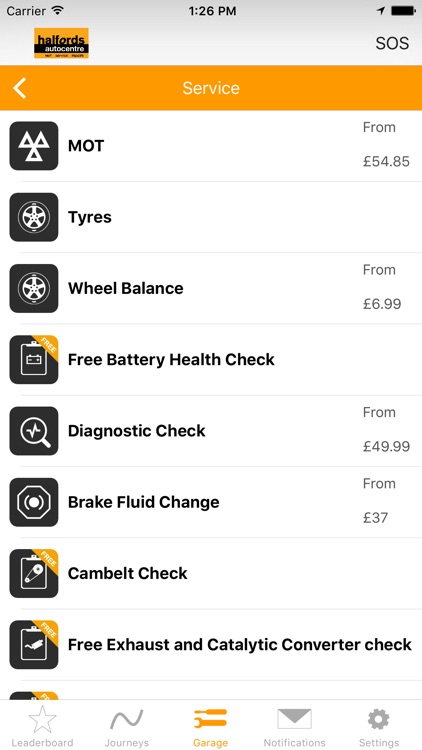Halfords Autocentre Connect by Autonect Limited