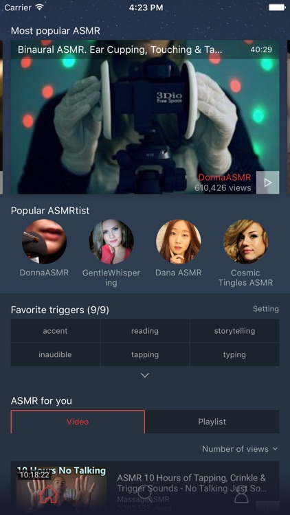 ASMR Player by WhooperSoft