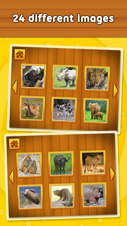 African Savanna: Wild Animals - puzzle game for little girls, little ...