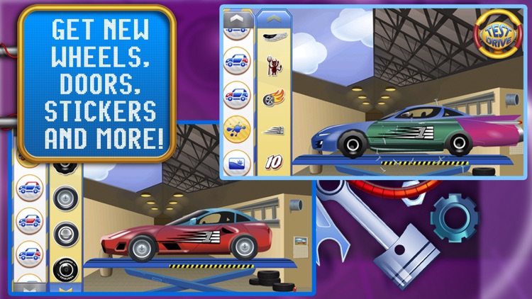 Amazing Car Creator - Design your Vehicle by Kids Fun Club by TabTale