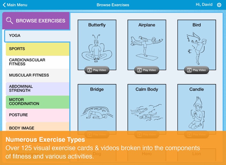 ExerciseBuddy - Visual Exercise System by Exercise Connection Corporation