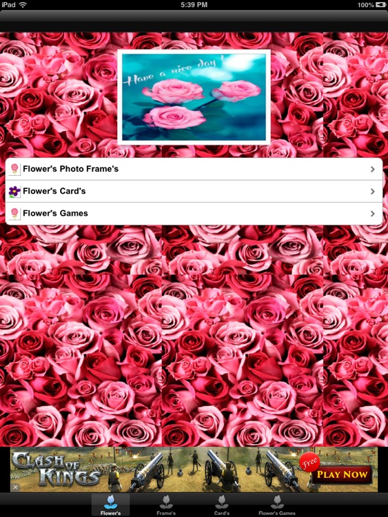 Flowers Photo Frames Simple Editor by Kok Seng Wong